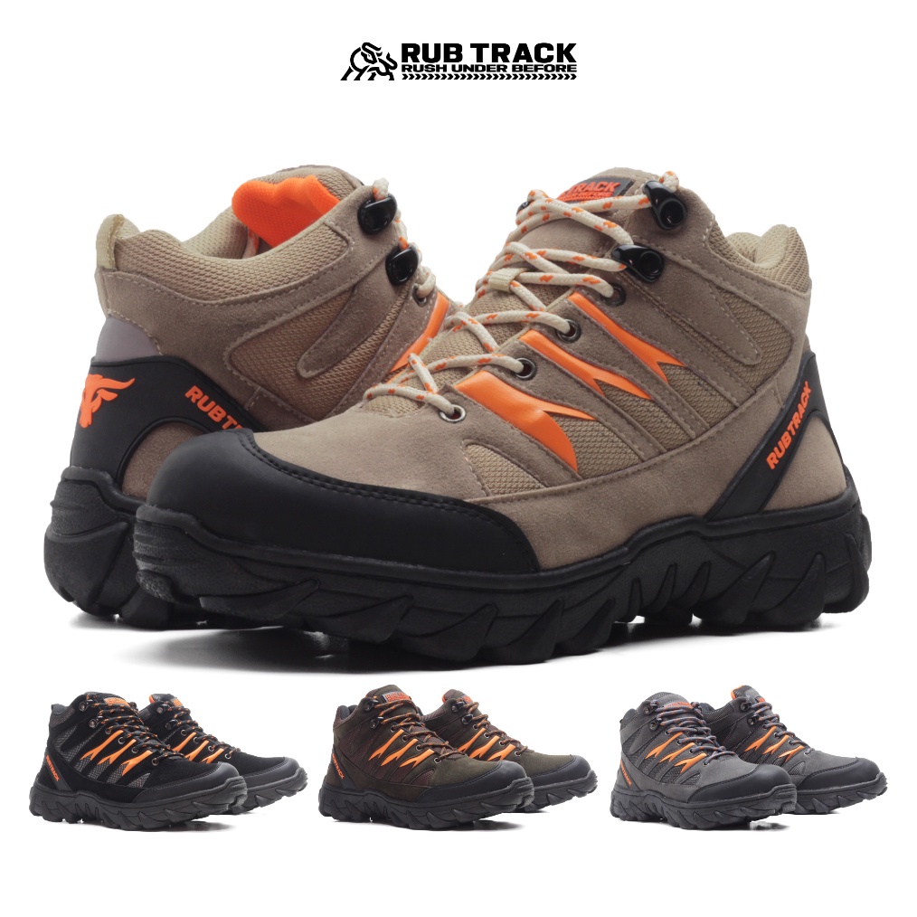 Jual SBB X RUBTRACK SEPATU GUNUNG TEON 36 44 BOOTS PRIA WANITA TRACKING ...
