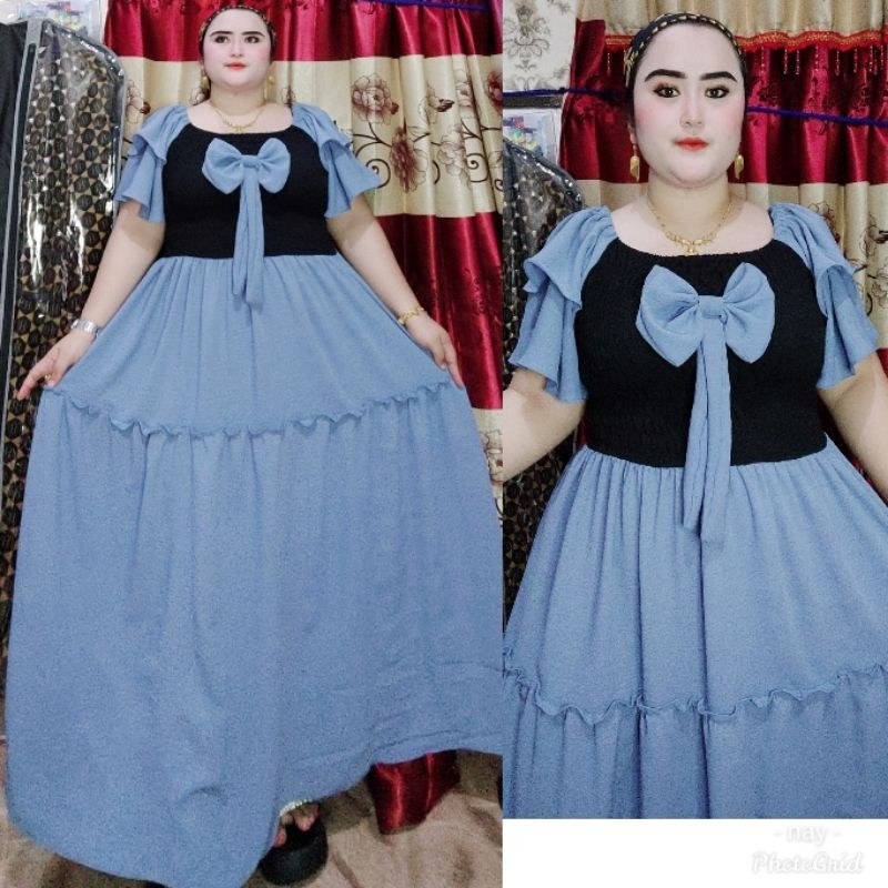 Jual Marimar Dress Cringkel airflow | Shopee Indonesia