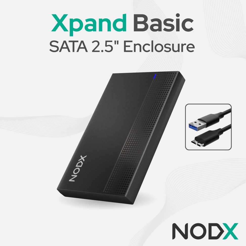 Jual NODX Xpand Basic SATA 25 HDDSSD Casing Enclosure g A4K5 | Shopee ...