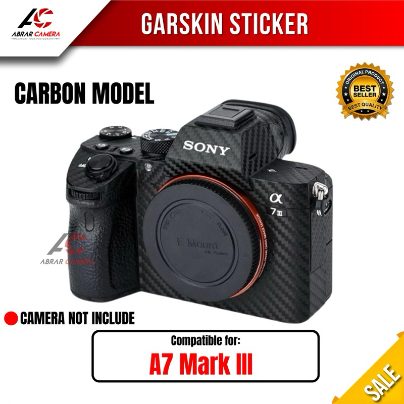 Jual Garskin Sticker Kamera SONY A7iii / A73 / A7M3 / A7 mark iii Model ...