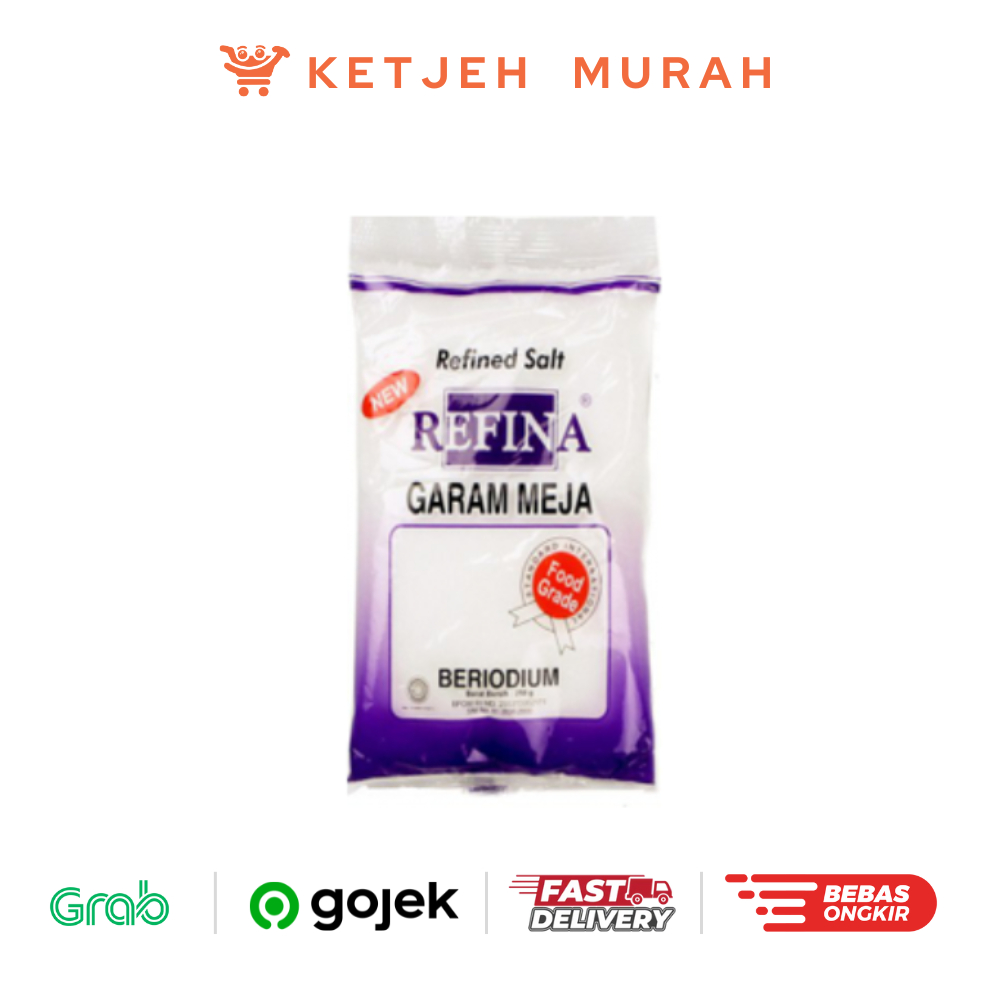 Jual Garam Meja Refina Refill 500 Gram 1 Pcs | Shopee Indonesia