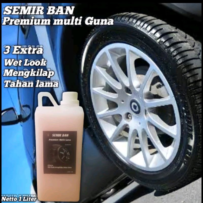 Jual Semir Ban Premium Kendaraan Motor&Mobil 1 Liter | Shopee Indonesia