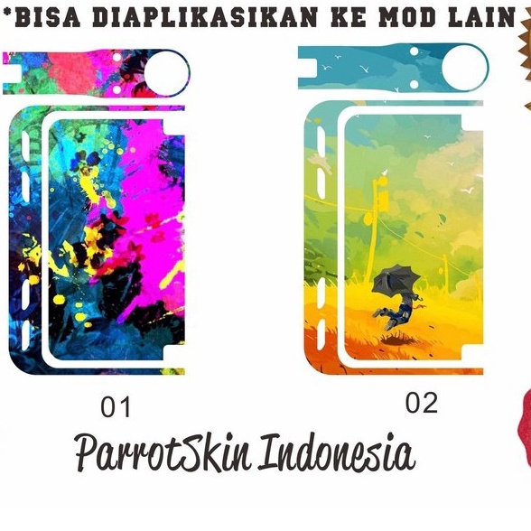 Jual FANTASTIS Garskin mod skin sticker CHARON painting edition BISA ...