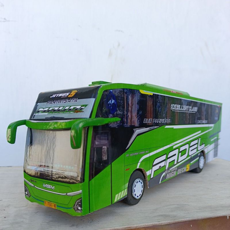 Jual miniatur bus FADEL JETBUS 5 MAUDI Reborn | Shopee Indonesia