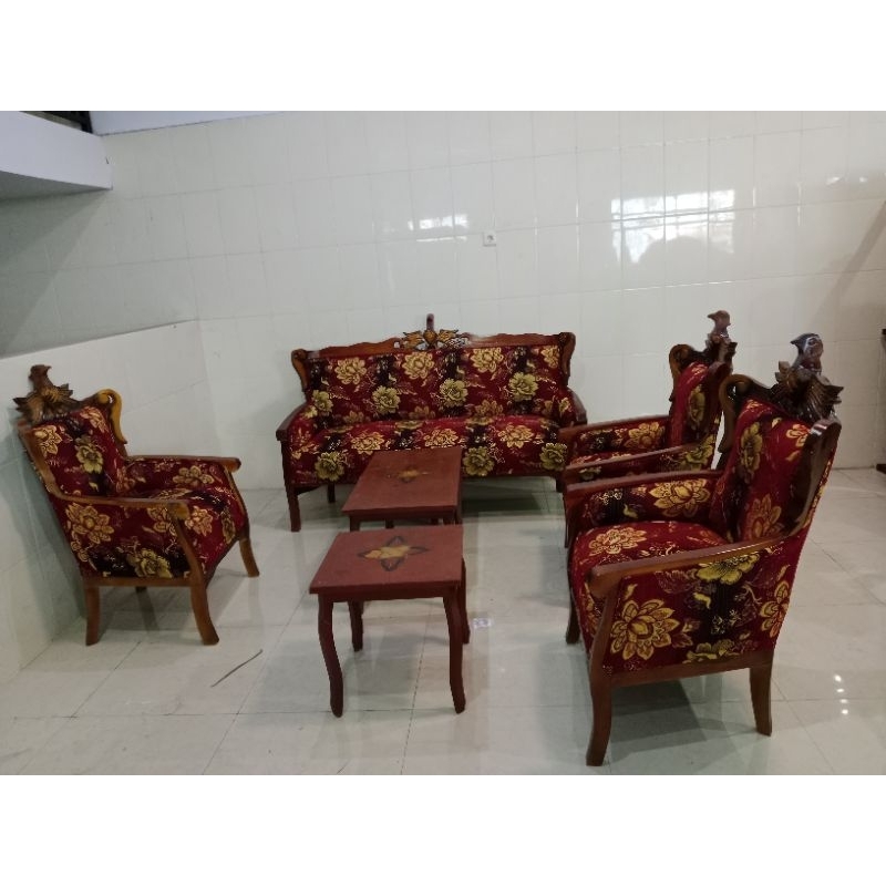 Jual Kursi Tamu/Kursi Kayu/Kursi Modern 3111/kursi lokal | Shopee Indonesia