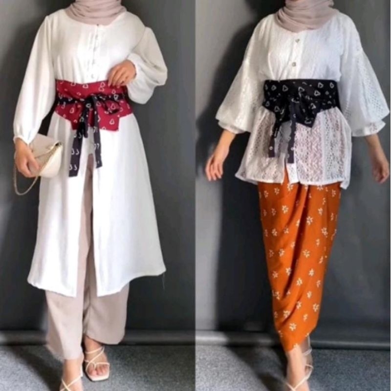 Jual READY OBI BELT KAIN & SELENDANG KAIN BATIK ETNIK JAWA VIRAL ...