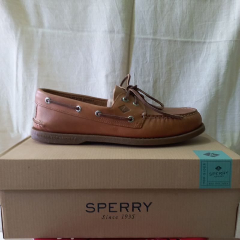 Jual Sepatu SPERRY Top Sider Original (Sahara) | Shopee Indonesia
