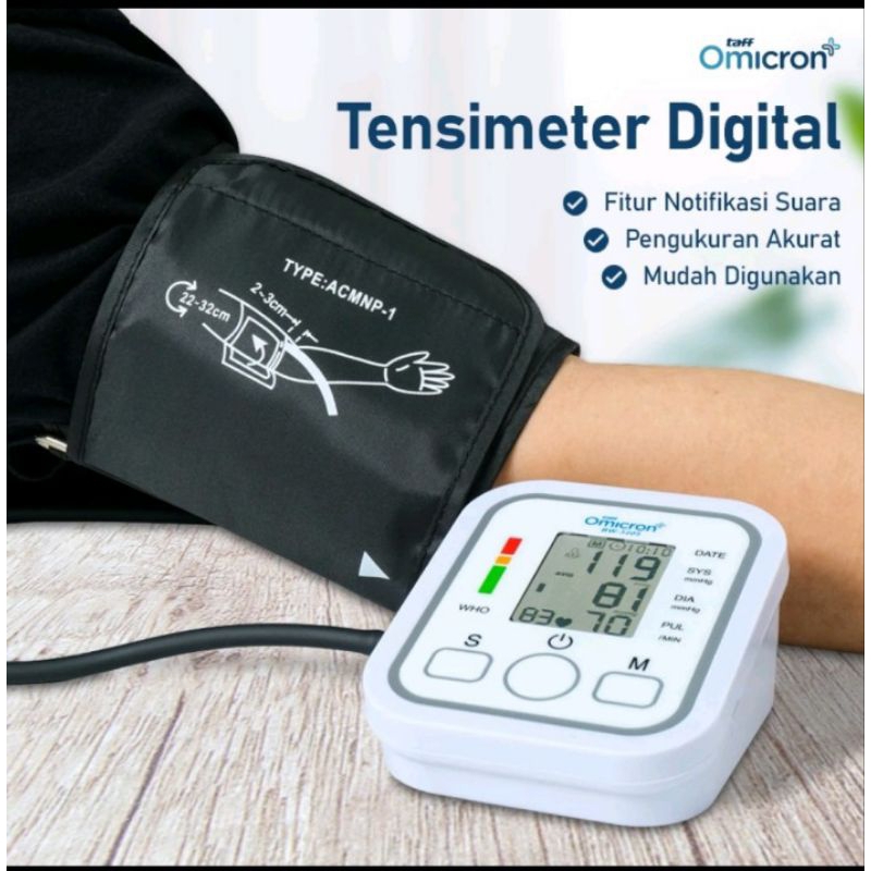 Jual Tensimeter Digital OMICRON Lengan Atas Alat Ukur Tekanan Darah Dan ...