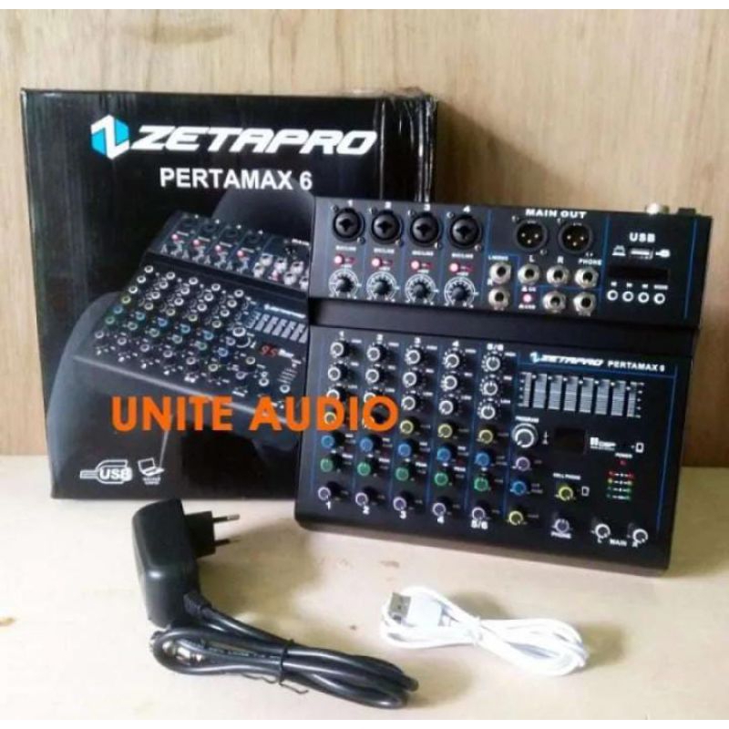 Jual DIGITAL AUDIO AMPLIFIER KARAOKE MERK ZETAPRO PERTAMAX 6 ( best ...