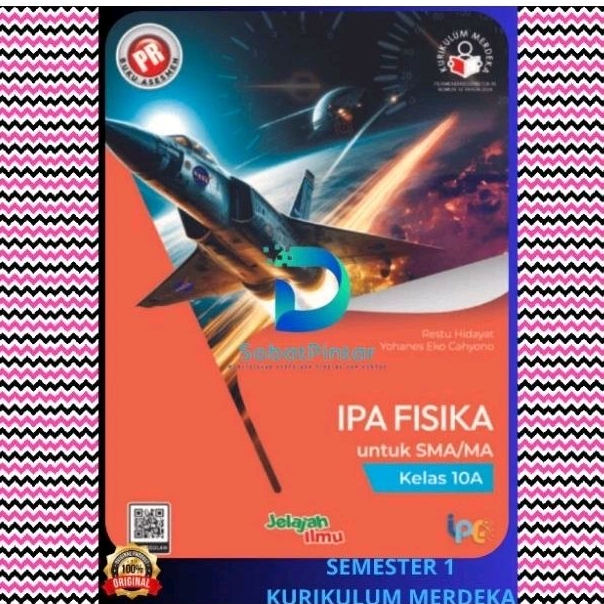 Jual Buku lks pr interaktif IPA Fisika SMA Kelas X, 10 semester 1 Kurikulum Merdeka Tahun 2024 ...