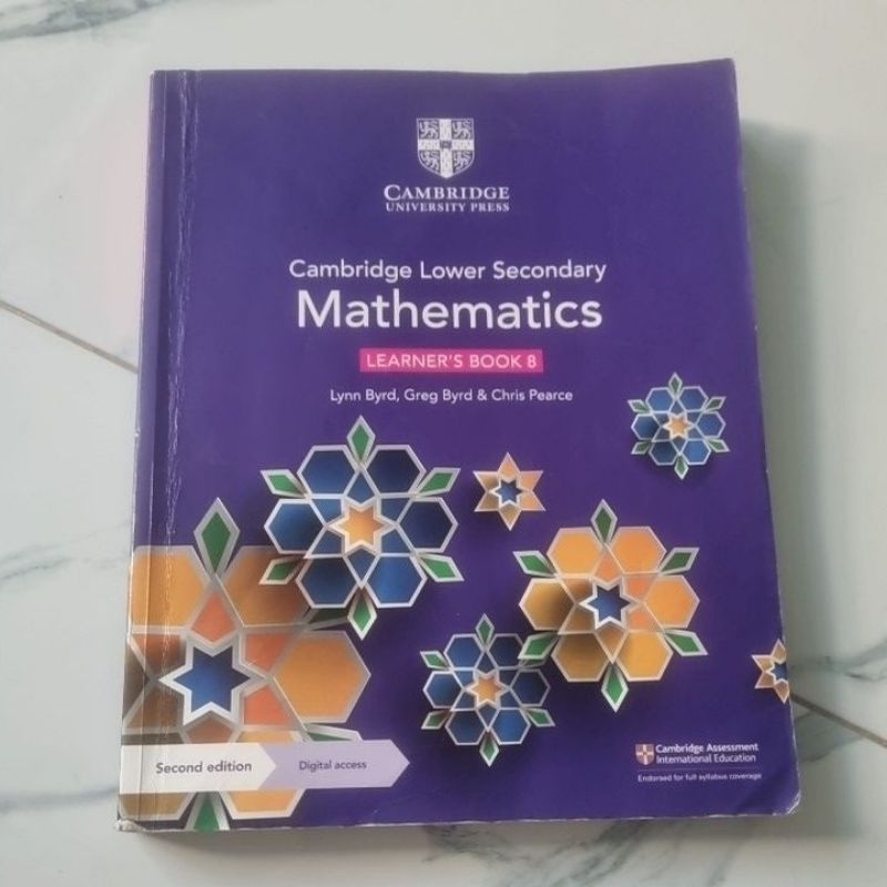 Jual cambridge lower secondary MATHEMATICS learner's book 8 | Shopee Indonesia