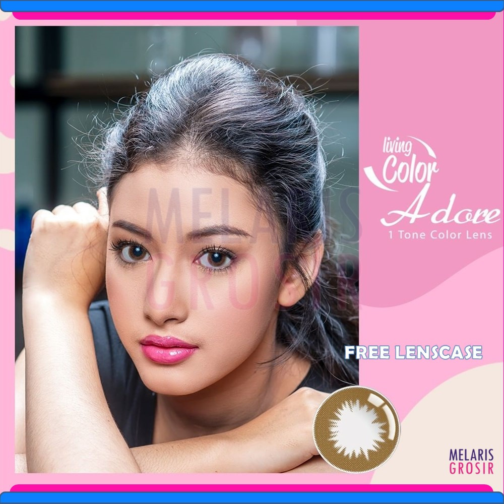 Jual SOFTLENS LIVING COLOR ADORE BY IRISLAB (NORMAL) | Shopee Indonesia