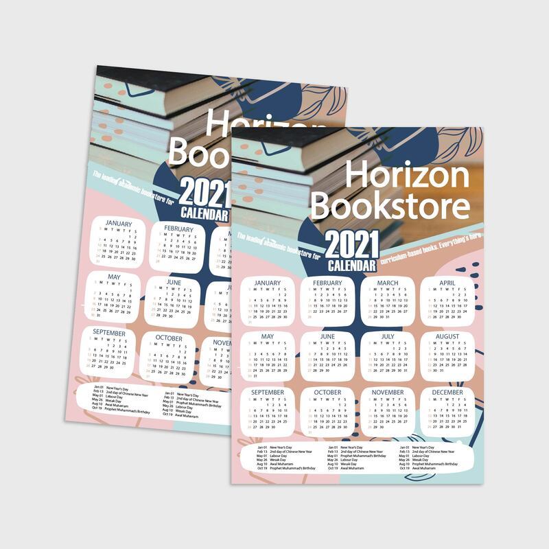 Jual CUSTOM KALENDAR POSTER / POSTER KALENDER TAHUNAN | Shopee Indonesia