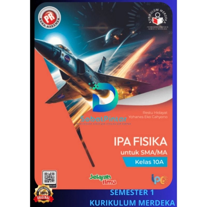 Jual Buku lks pr interaktif IPA Fisika SMA Kelas X, 10 semester 1 Kurikulum Merdeka Tahun 2024 ...