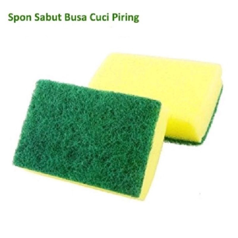 Jual Spon Busa Cuci Piring / Sabut Spon Cuci Piring kuning | Shopee ...