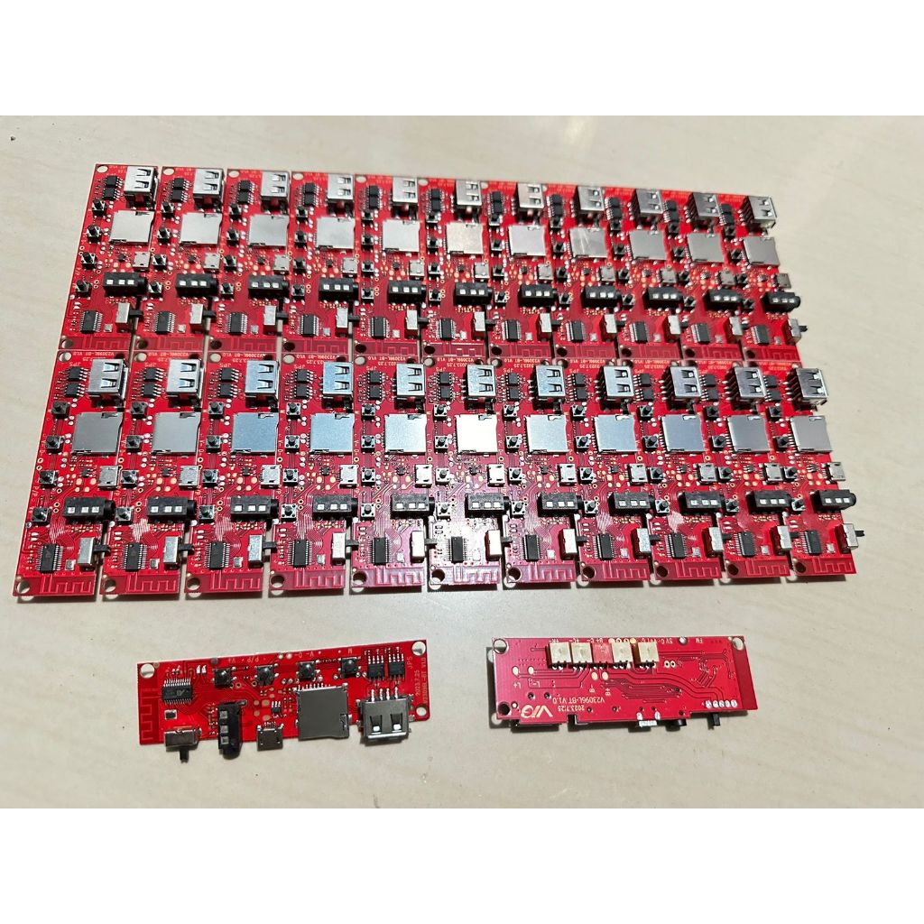 Jual 100% NEW PCB Modul Mp3 Bluetooth CHARE MINI M2 V1.0 Blue Fm Radio ...