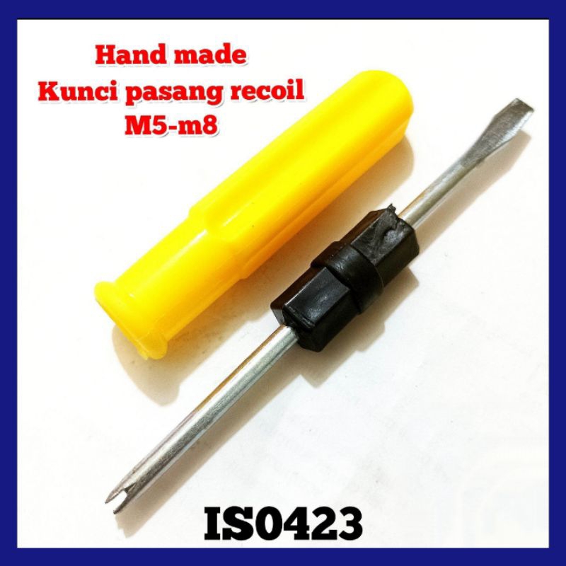 Jual Hand made kunci recoil obeng recoil alat pasang recoil m6 sampai ...