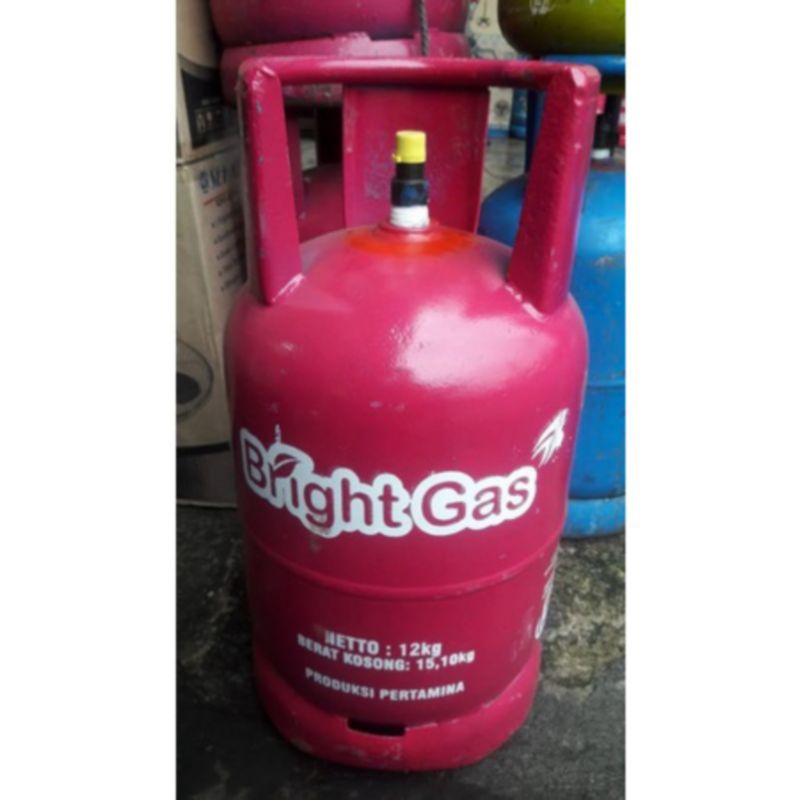 Jual Tabung Gas KOSONG ukuran 12kg - Biru dan Pink/Bright Gas | Shopee ...