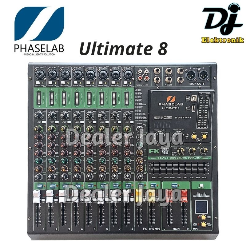 Jual Mixer Analog Phaselab / Phase Lab ULTIMATE 8 / ULTIMATE8 - 8 ...