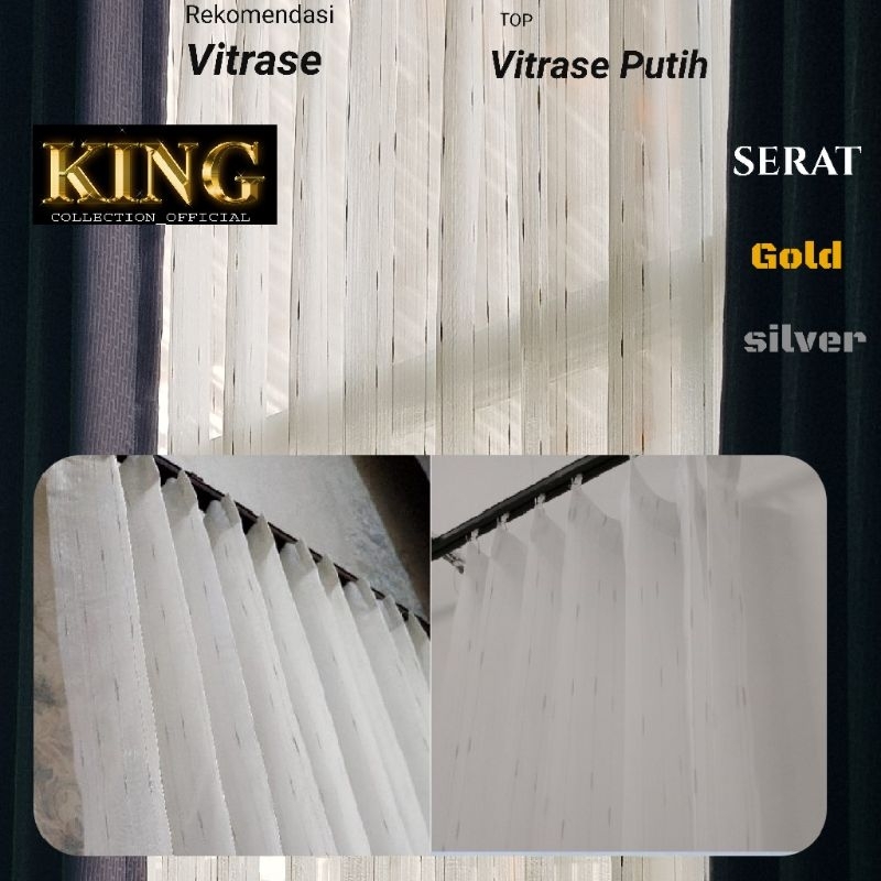 Jual Vitrase Import Tebal Vitrase Polos Dalaman Gorden model plisket ...