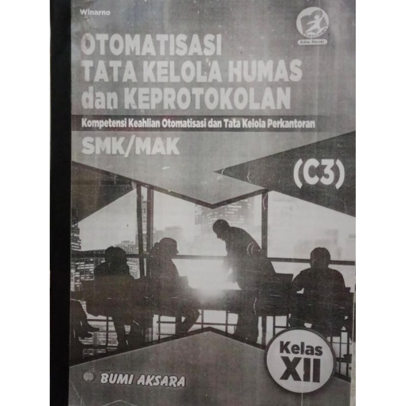Jual Buku Otomatisasi Tata Kelola Humas dan Keprotokolan SMK/MAK Kelas ...