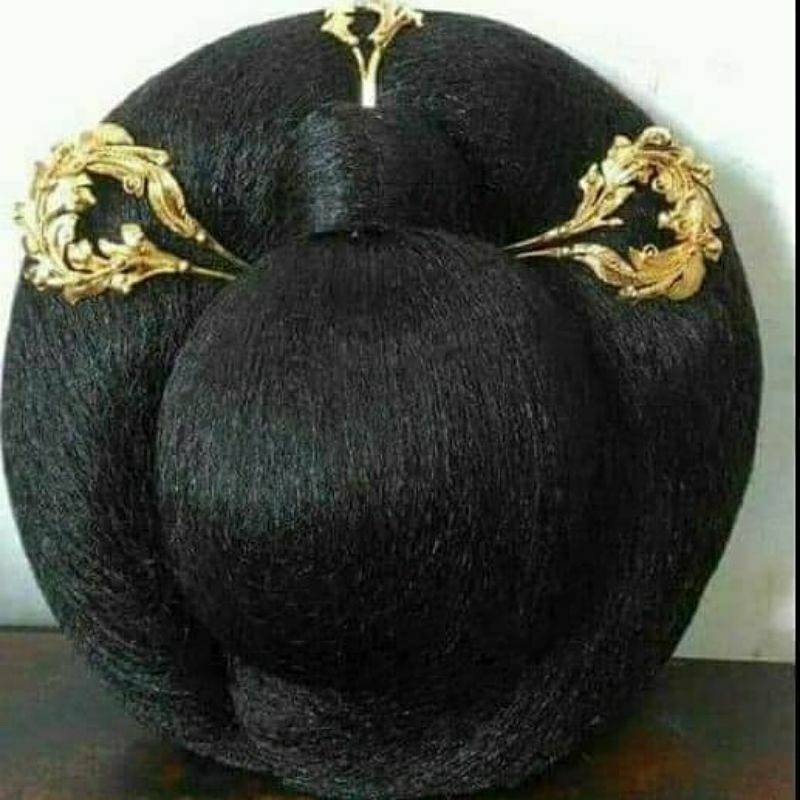 Jual sanggul jawa solo/ sanggul jawa mondol / sanggul sinden / konde ...