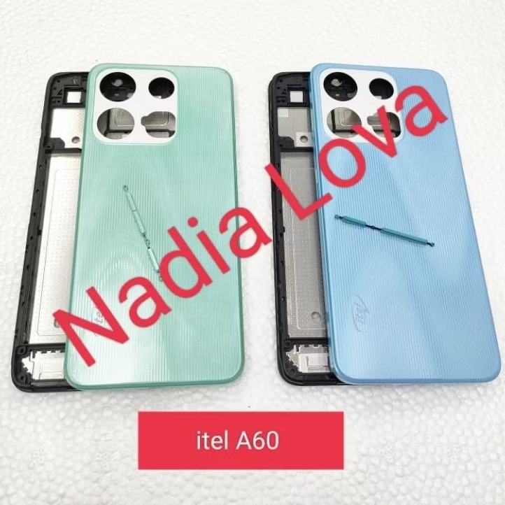 Jual Itel A60 Kesing Fullset Casing Fullset Backdoor + Frame | Shopee Indonesia