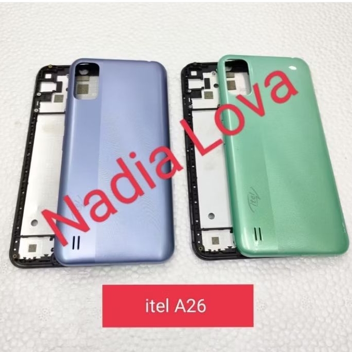 Jual Itel A26 Kesing Fullset Casing Fullset Backdoor + Frame | Shopee ...