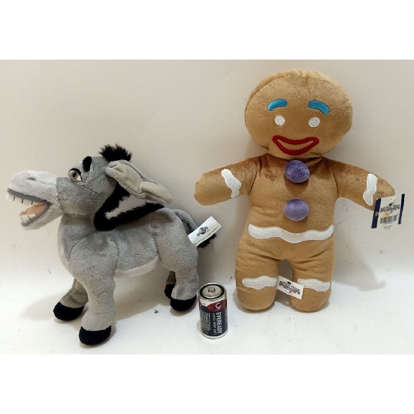 Jual universal studios shrek gingerbread donkey plush doll boneka ...