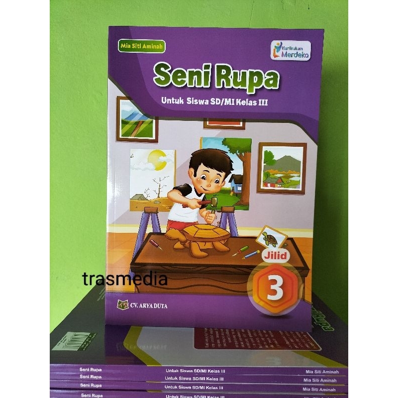 Jual Buku Seni Rupa SD/MI Kelas 3 Kurikulum Merdeka Penerbit Aryaduta | Shopee Indonesia