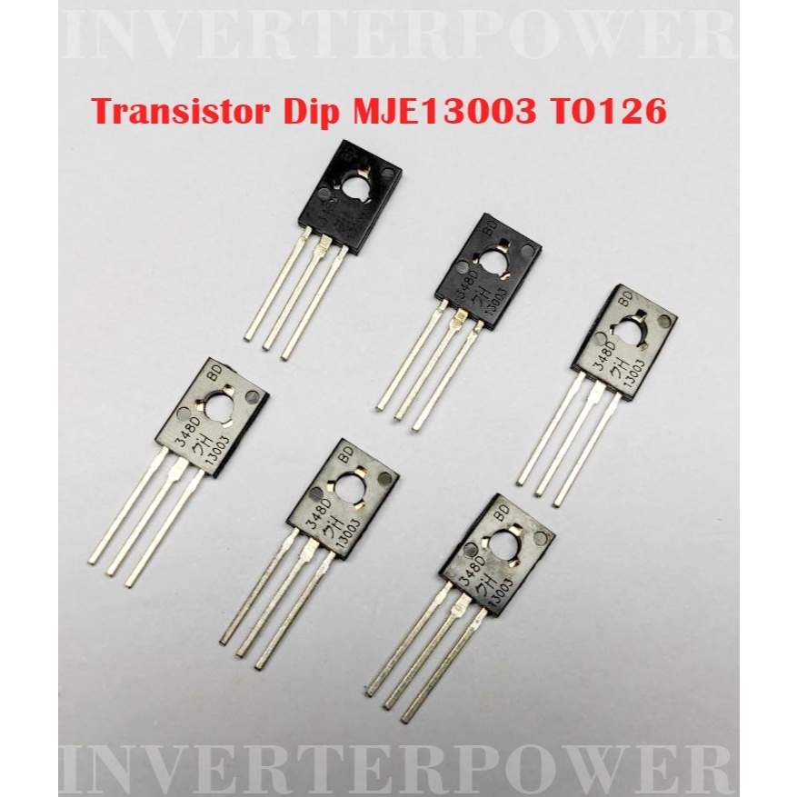 Jual 13003 MJE13003 E13003 TO126 NPN switch transistor to-126 | Shopee ...