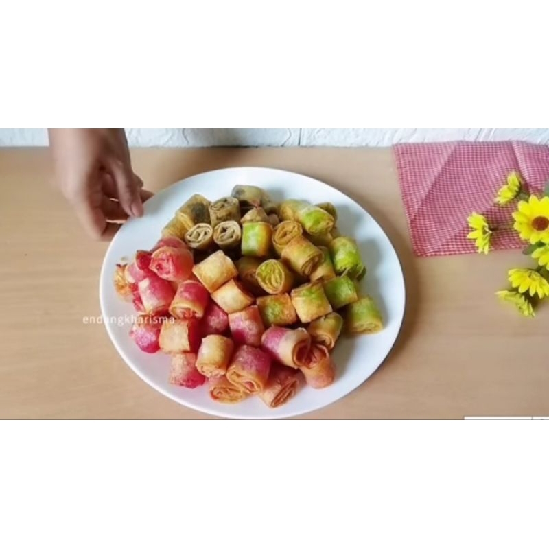 Jual lumpia Kering varian rasa 40gr | Shopee Indonesia
