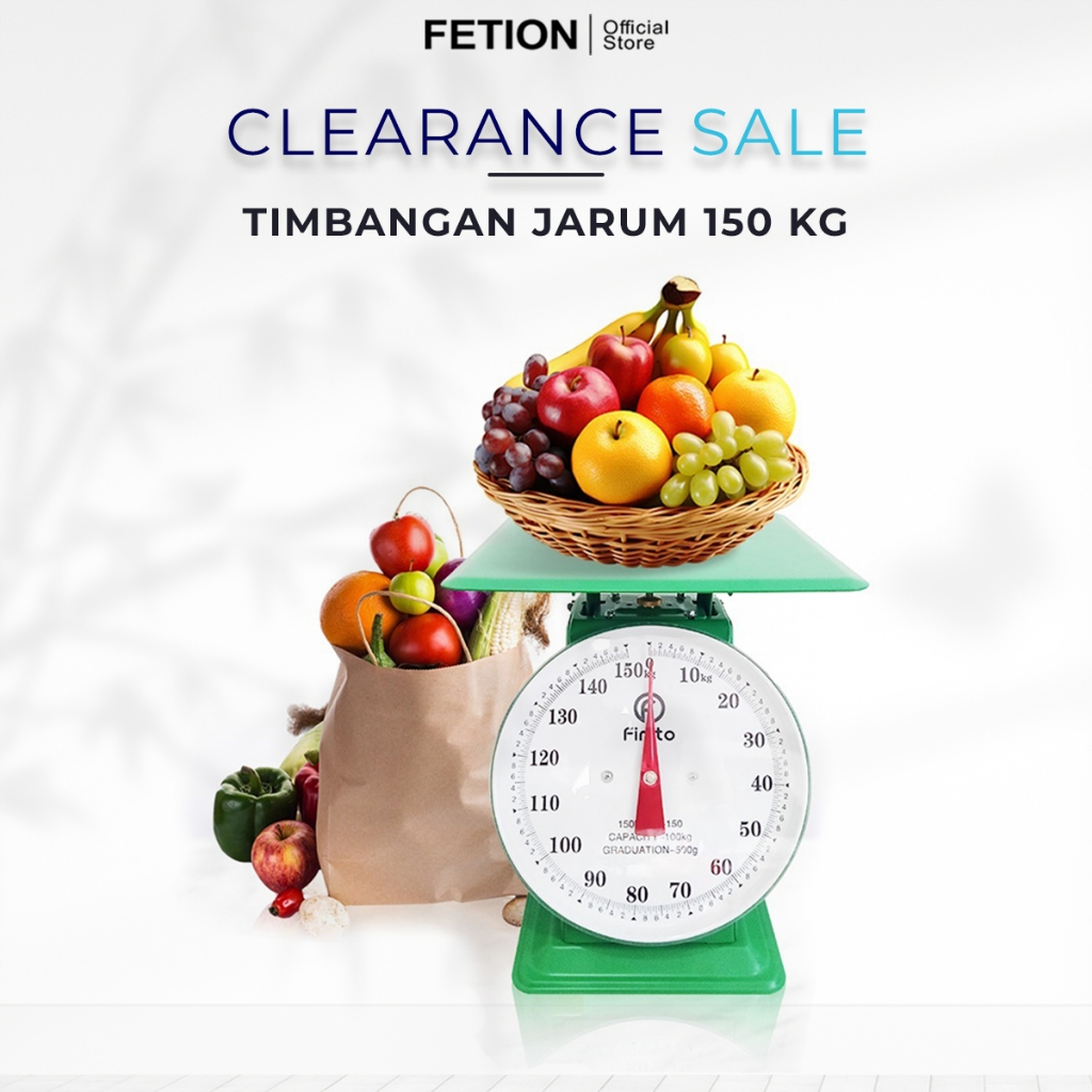 Jual CUCI GUDANG Timbangan Jarum & Digital Kapasitas 150 Kg Spring Dial ...