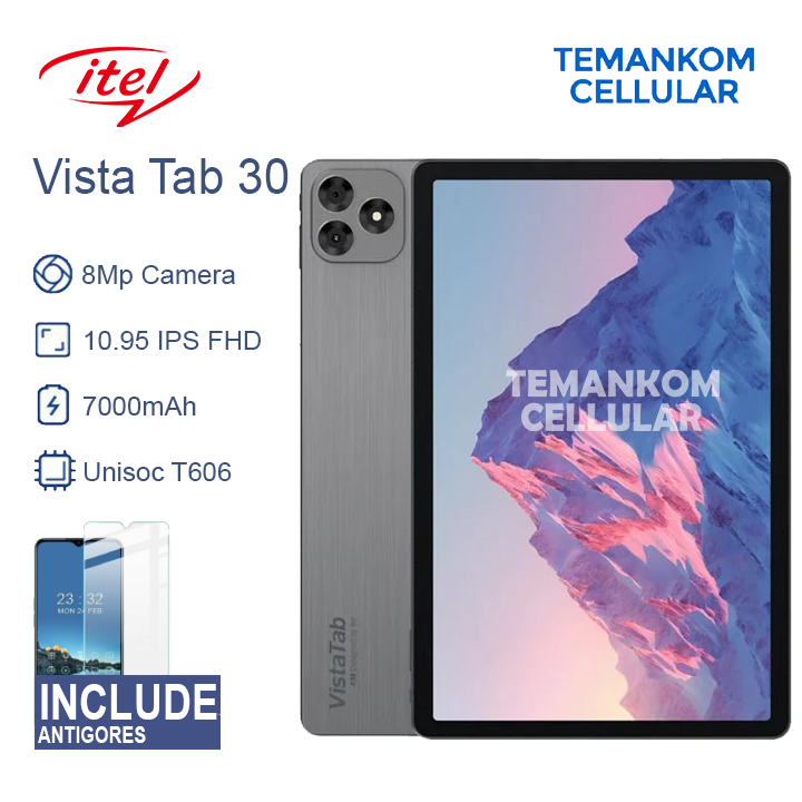 Jual Itel Vistatab 30 12GB RAM 4+8 4/128 4GB + 8GB Extend RAM 10.95 ...