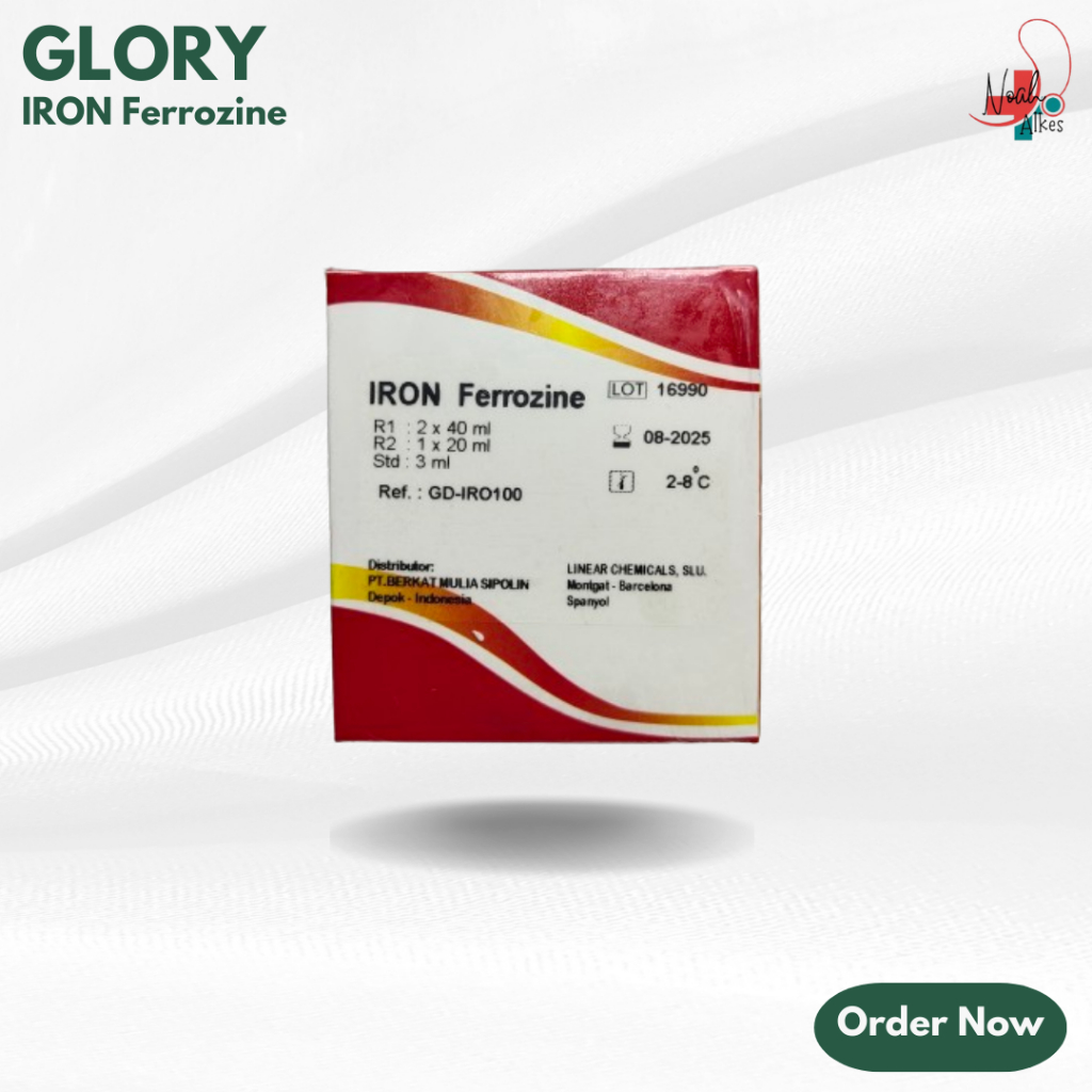 Jual Iron Ferrozine ( 2x40 ml + 1x20 ml ) + Standard 3 ml | GLORY ...