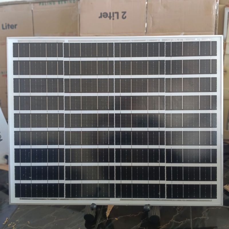 Jual Solar Panel Lengkap Satu Set 50 Wp Inventer 2000 Watt | Shopee ...