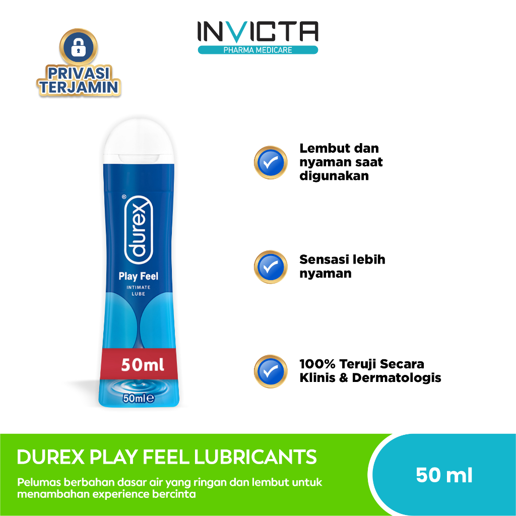 Jual Durex Play Feel Lubricants - 50 ml ( Pelumas Pria & Wanita ) | Shopee Indonesia
