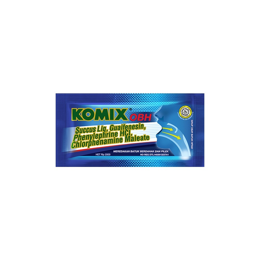 Jual Komix Batuk 1 SACHET @ 7ml | Shopee Indonesia