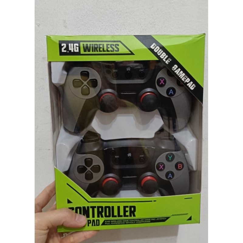 Jual Gamepad Double Wireless Turbo Game Pad Controller Laptop PC ...