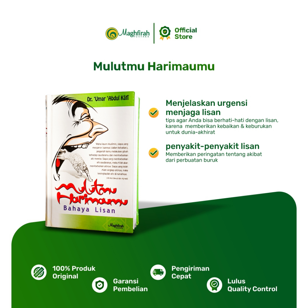 Jual Maghfirah Pustaka Mulutmu Harimaumu Buku Bacaan Motivasi Islami ...