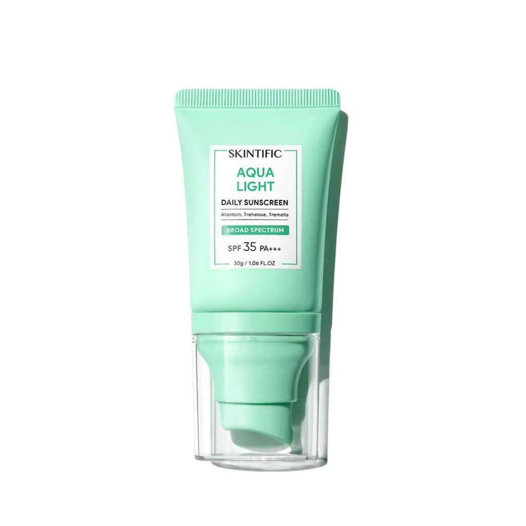 Jual SKINTIFIC Aqua Light Daily Sunscreen SPF 35 PA+++ 30ml | Skincare ...