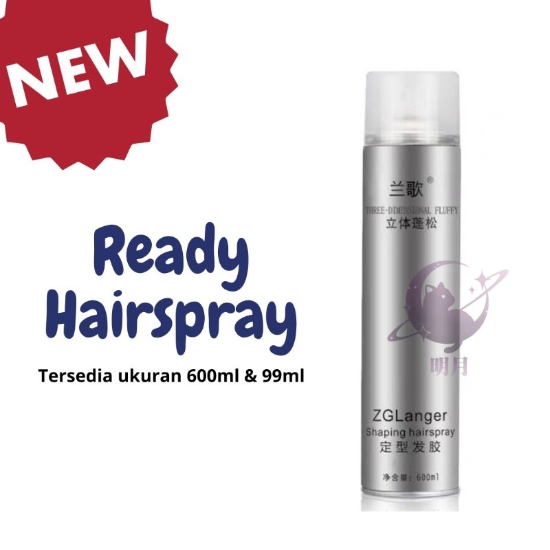 Jual Hairspray Hair Spray Wig Cosplay 99ml dan 600ml zglanger wig ...
