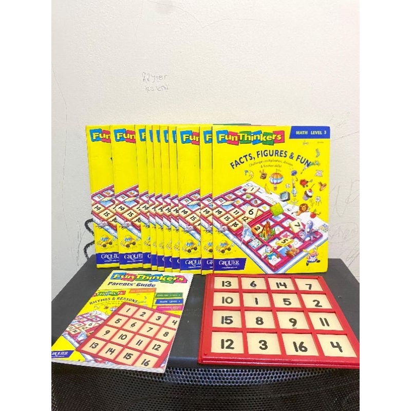 Jual FUN THINKERS GROLIER ORI MULUS LIKE NEW FULLSET | Shopee Indonesia