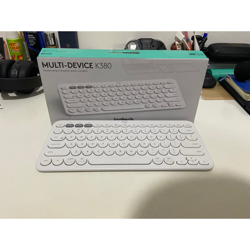 Jual Keyboard Logitech k380 bluetooth putih | Shopee Indonesia