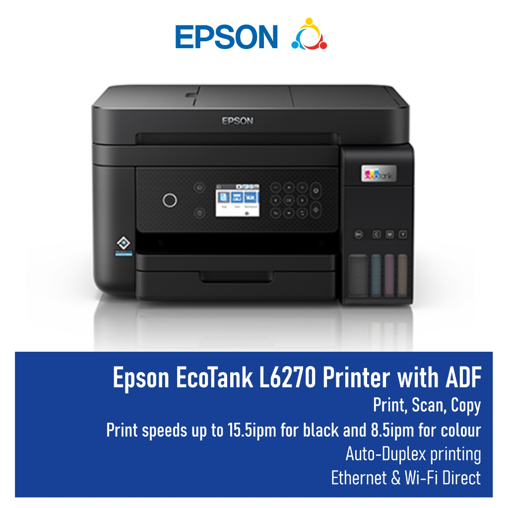 Jual Epson EcoTank L6270 A4 Wi-Fi Duplex All-in-One Ink Tank Printer ...