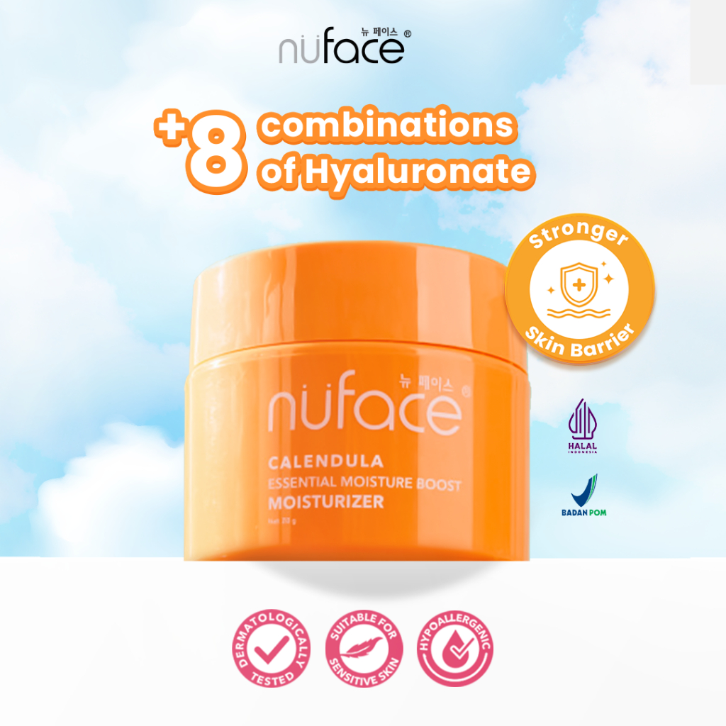 Jual Nuface Calendula Essential Moisture Boost Moisturizer 20gr | Shopee Indonesia