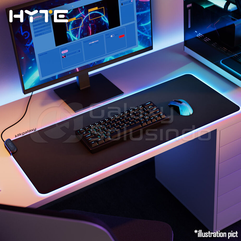 Jual HYTE CNVS RGB XL Gaming Mousepad | Shopee Indonesia