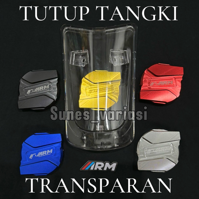 Jual Tutup Tangki Transparan Aerox New Aerox Old Nmax New | Shopee ...