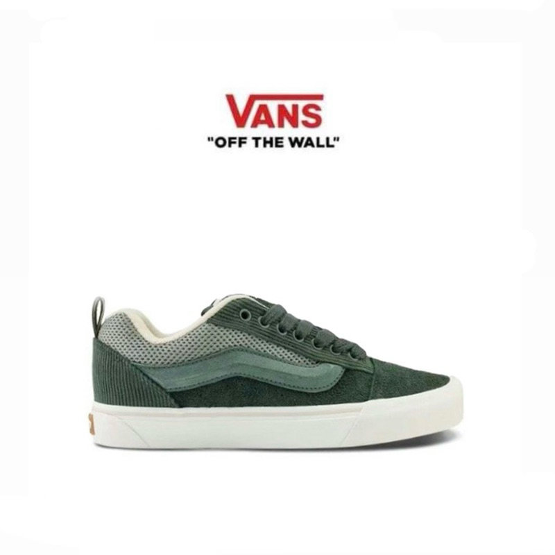 Jual Vans Knu Skool Olive Green | Shopee Indonesia