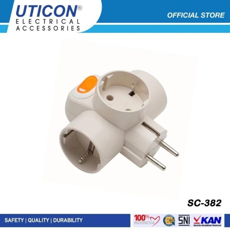 Jual steker t on off uticon / steker t uticon on off / steker t stop ...